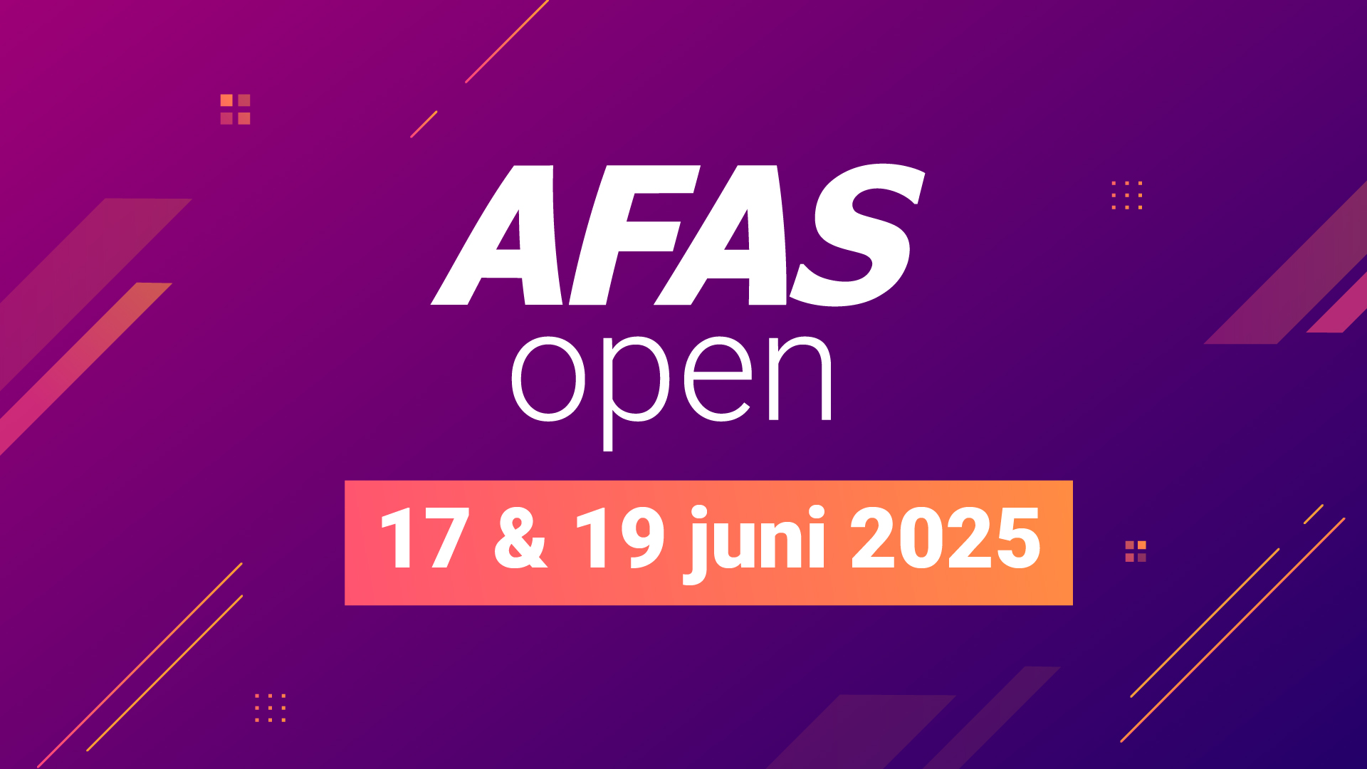 AFAS Open 2025